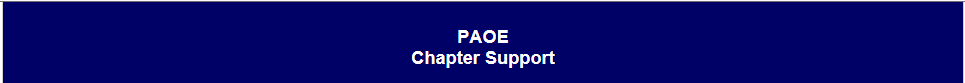 PAOE Region Summary Reports